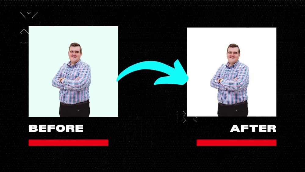 Top-notch service of Background Removal, Photo Editing & Resizing | Upwork