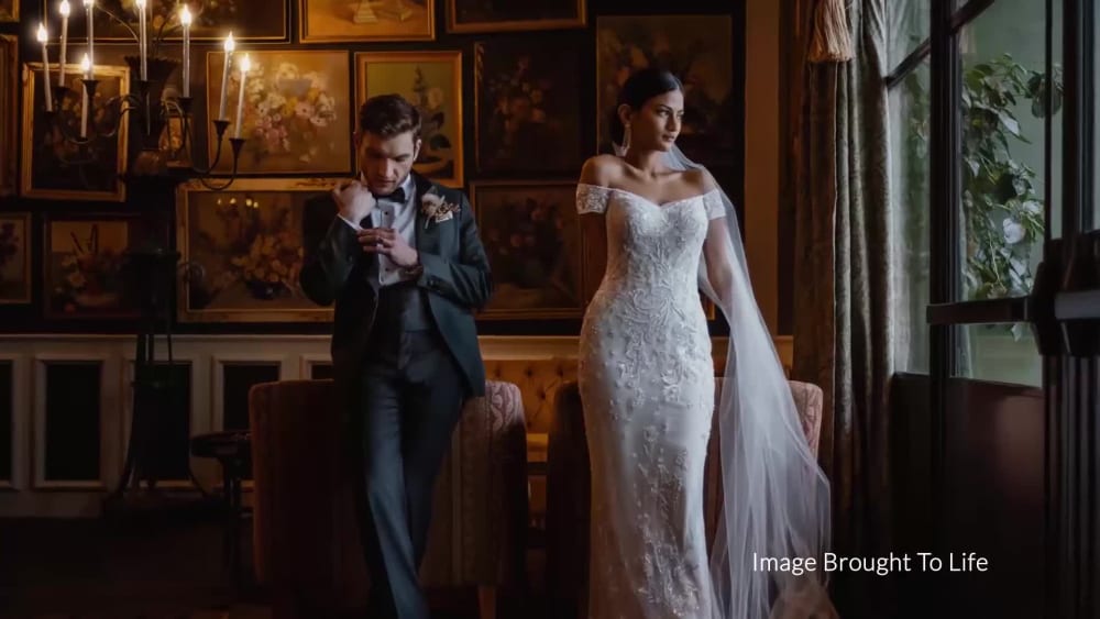 Still photos animated to video, moving picture cinemagraph motion ...