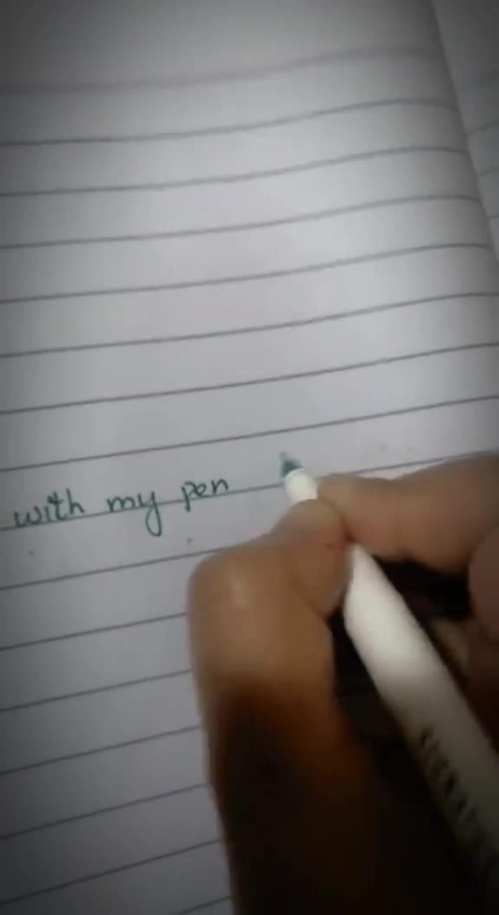 Artistic hand writing project completion | Upwork