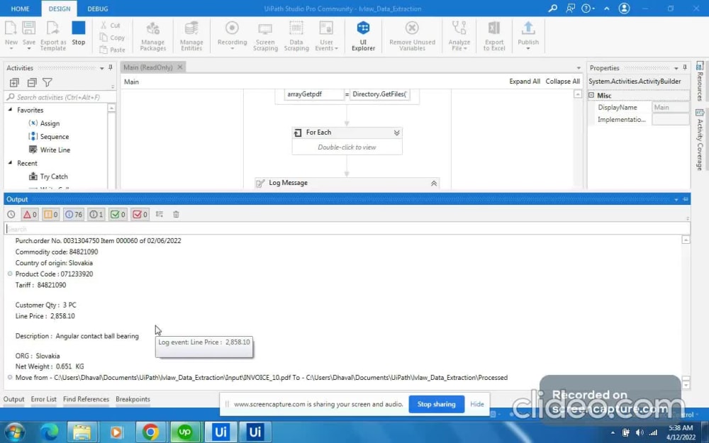 Automation of repetitive tasks through RPA and IA (Intelligent ...