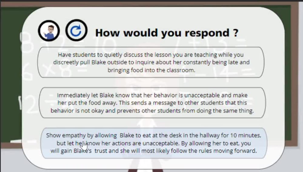 An Immersive animated scenario- based training | Upwork