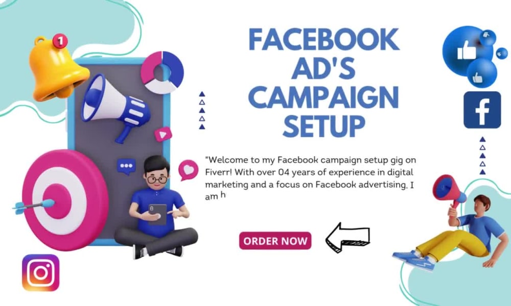 Facebook Marketing Instagram Marketing and Campaign setup | Upwork