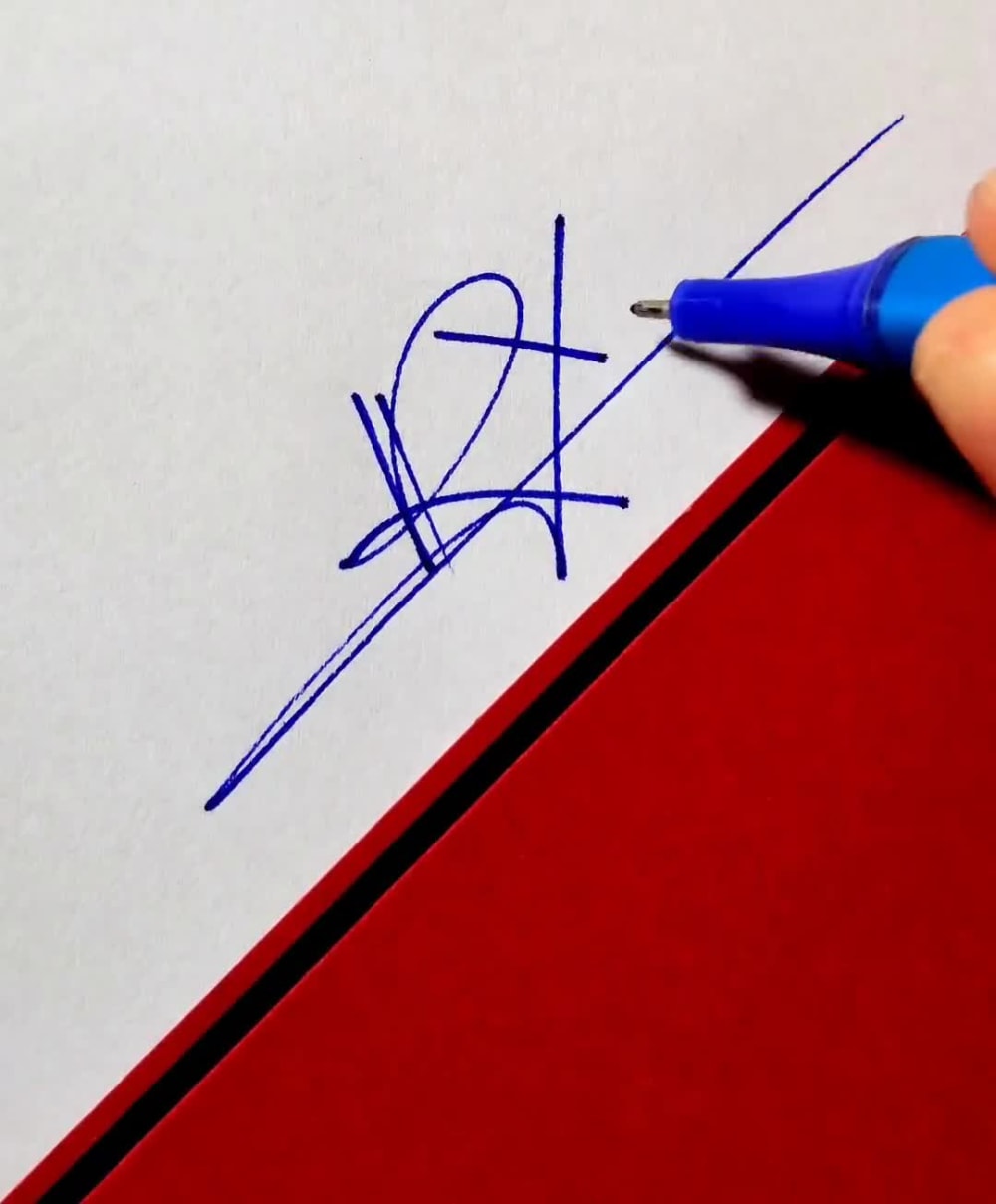 A fantastic Hand Written Signature with video | Upwork