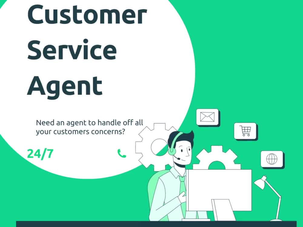 A customer services agent | Upwork