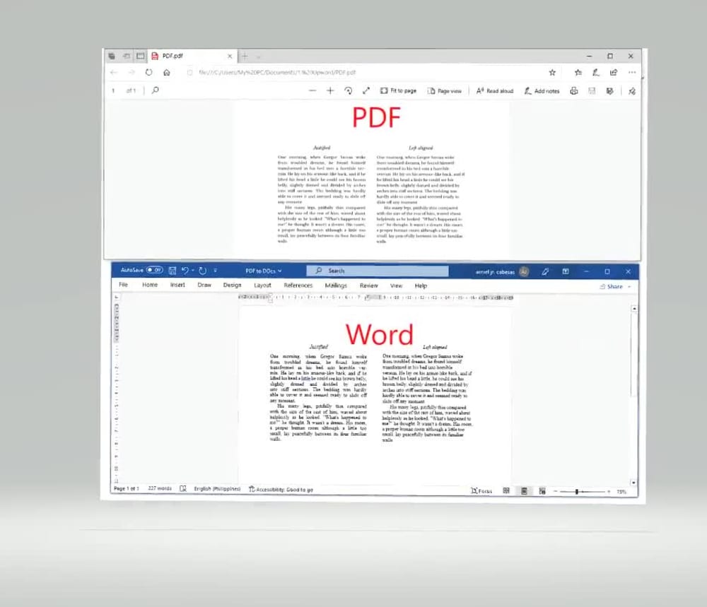 Data Entry. PDF to Word. Converting image to Word. | Upwork