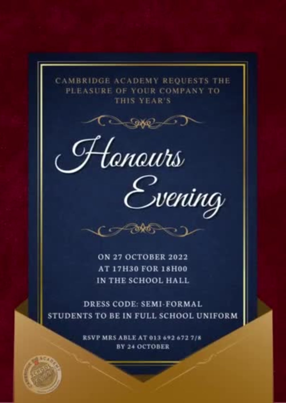 A unique, clear and beautiful invitation design | Upwork