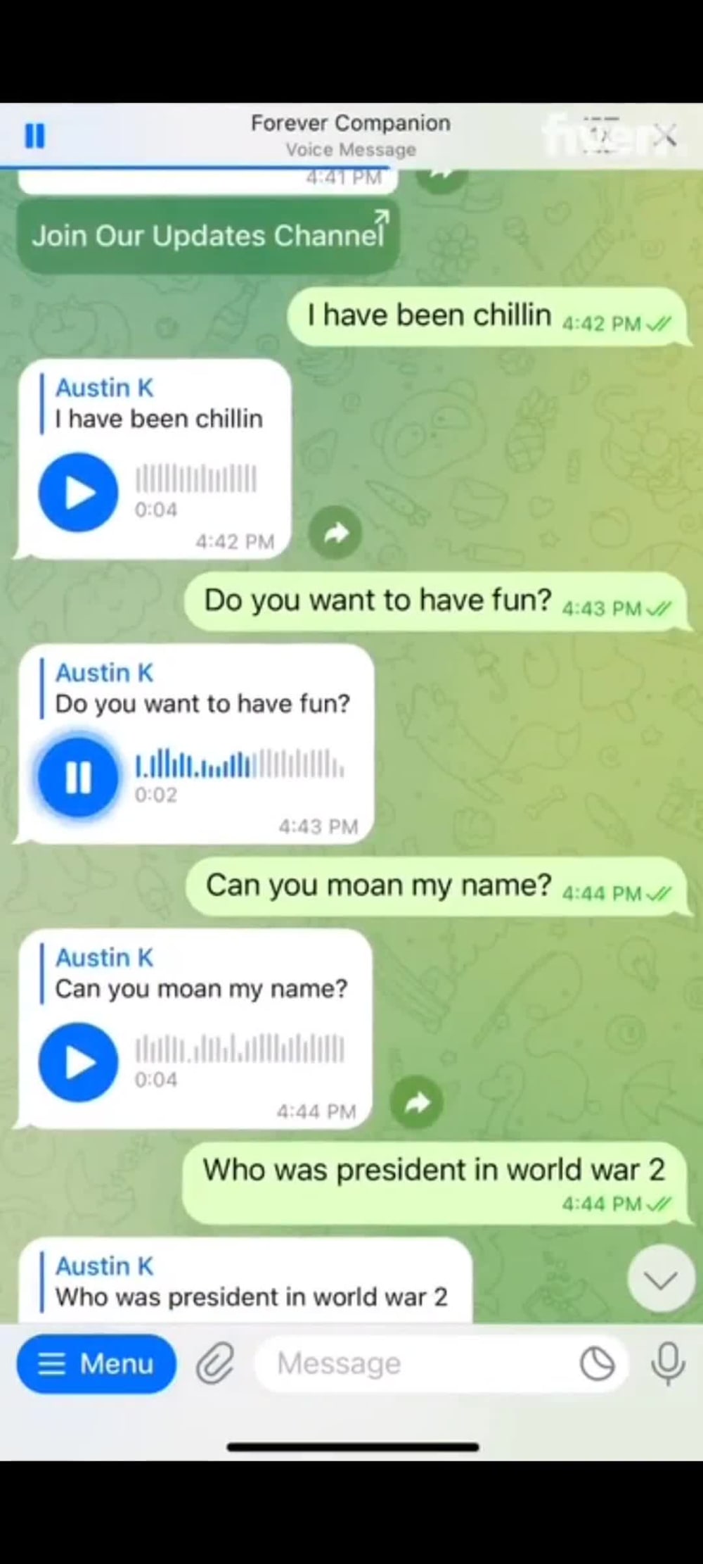 Custom bot in python | Upwork