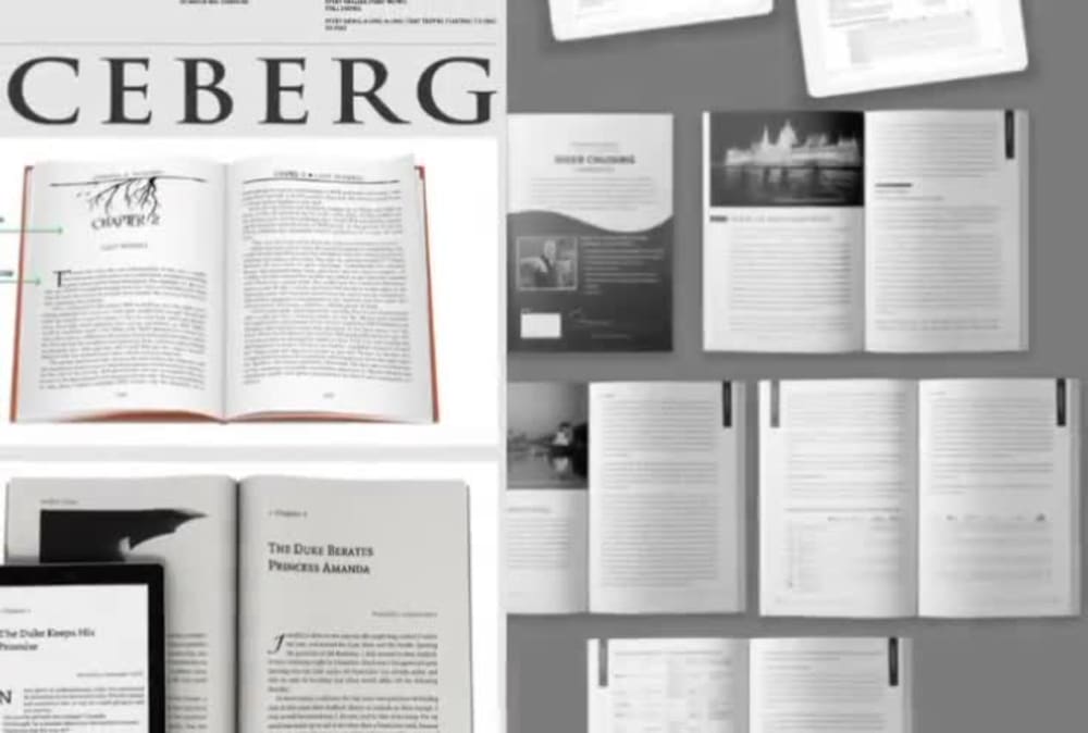 Book formatting and layout design and typesetting, book cover design ...