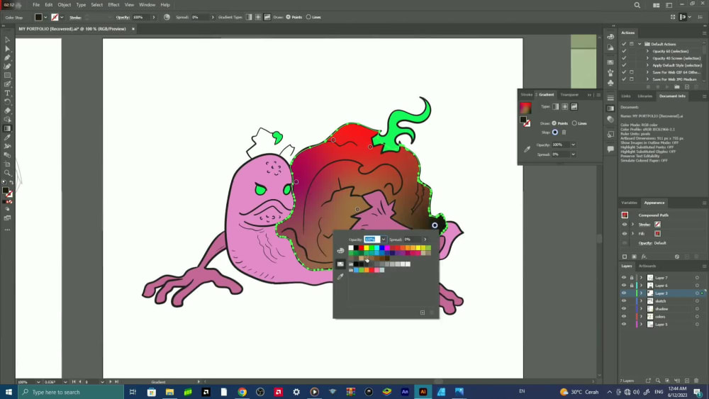 Draw of unique cartoon character design | Upwork