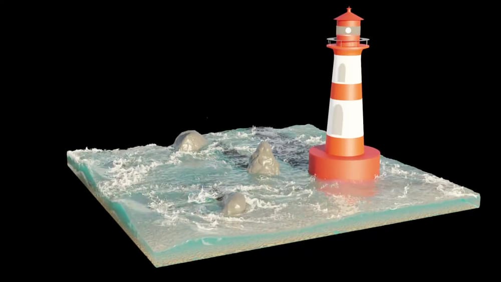 3d water simulation,3d product fluid, dynamic liquid fluid vfx art | Upwork