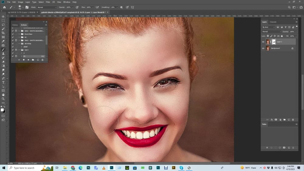 Beauty retouch Hi-end photo retouch and glamour retouch image editing ...