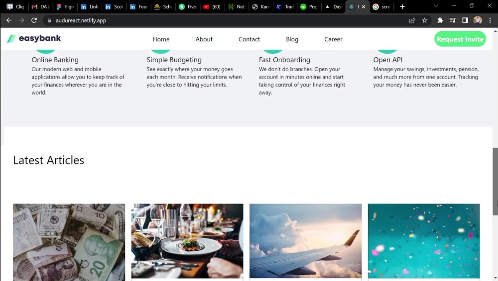 Landing Page, NavBar Redesign. | Upwork