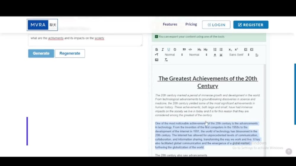 AI Content Generator SaaS Platform using GPT | Upwork