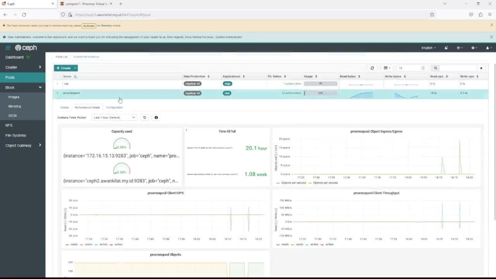 A powerful HCI solution with Proxmox (External Ceph Storage Cluster ...