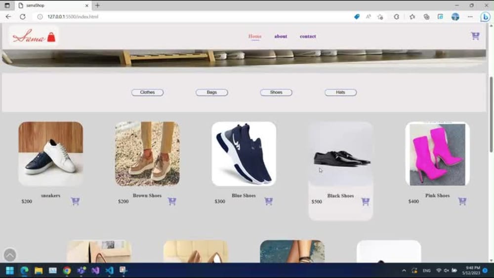 E-Commerce Website using js | Upwork