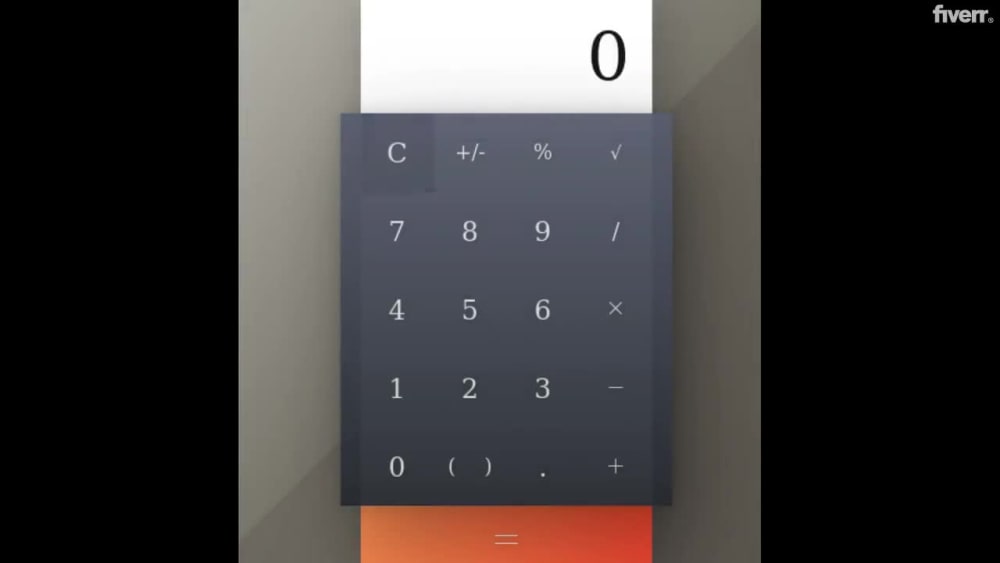 A custom calculator in HTML and JS for your web site | Upwork