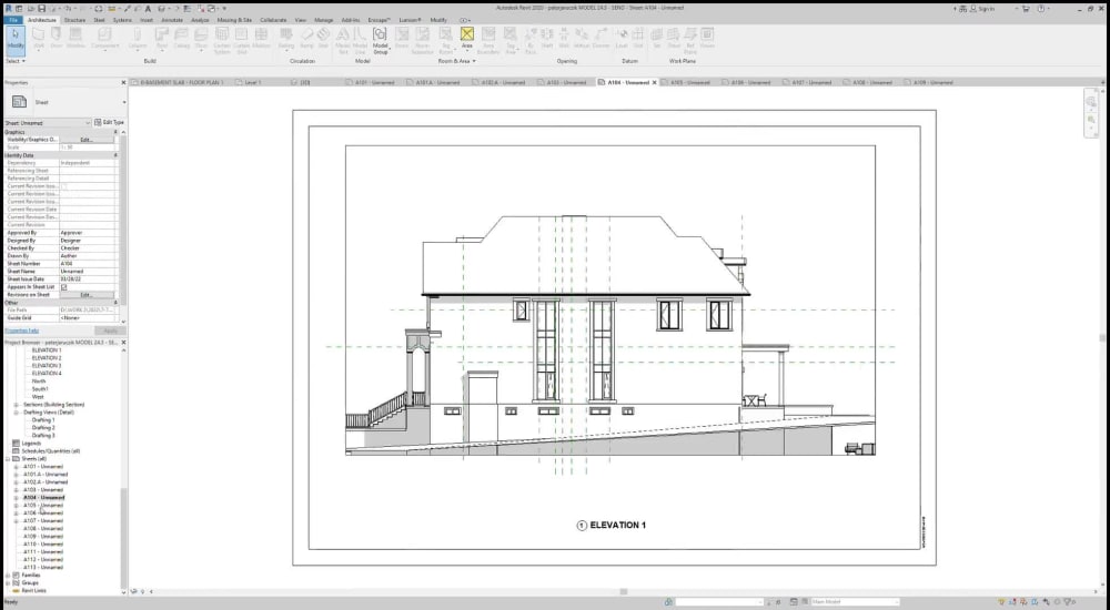 3d Revit Bim building Model From 2D Plans in Autocad (or PDF,Handle ...