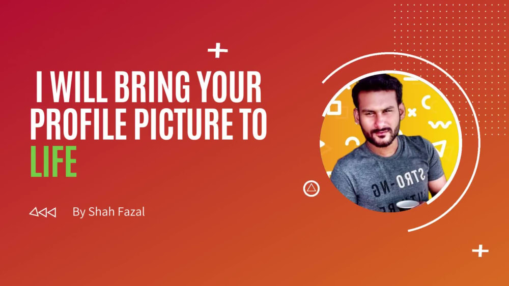 Eye-Cathing Animated Gif Profile Picture | Upwork