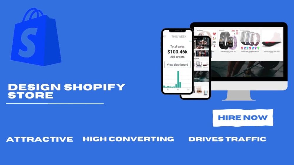 A high coverting and attractive Shopify store with premium theme | Upwork