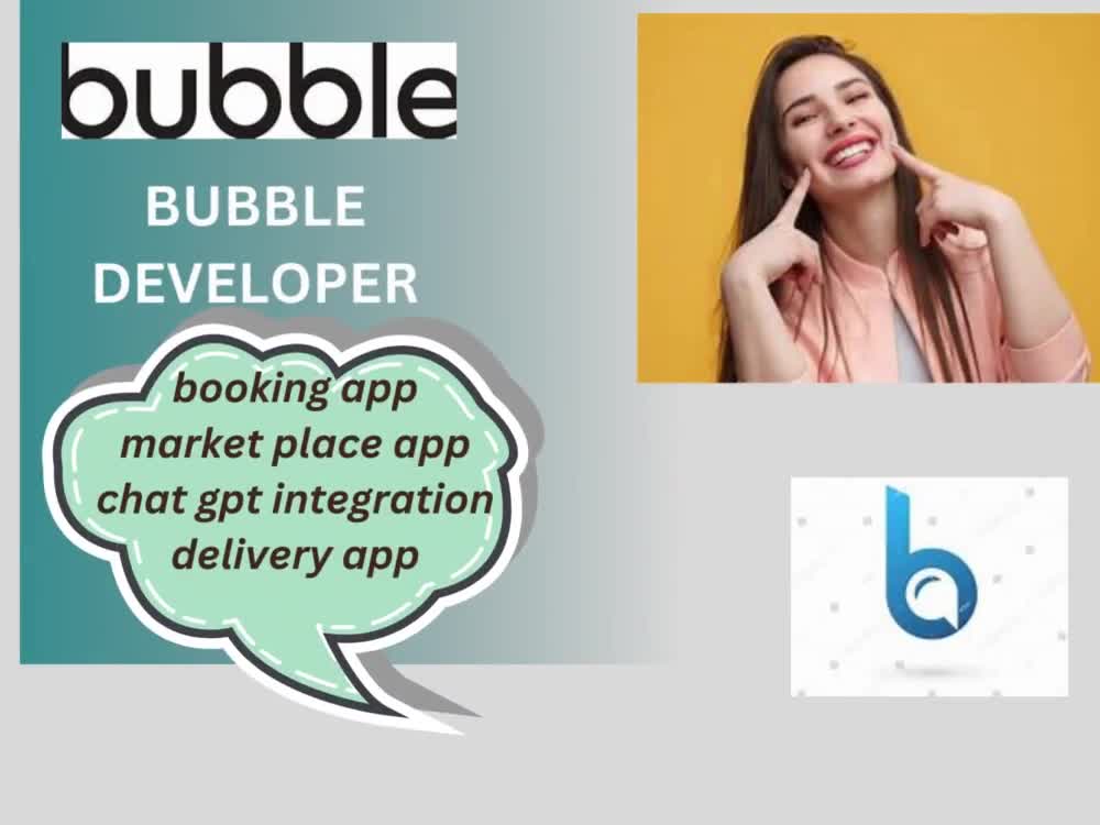 Bubble mvp, adalo bubble io web app and mobile app | Upwork
