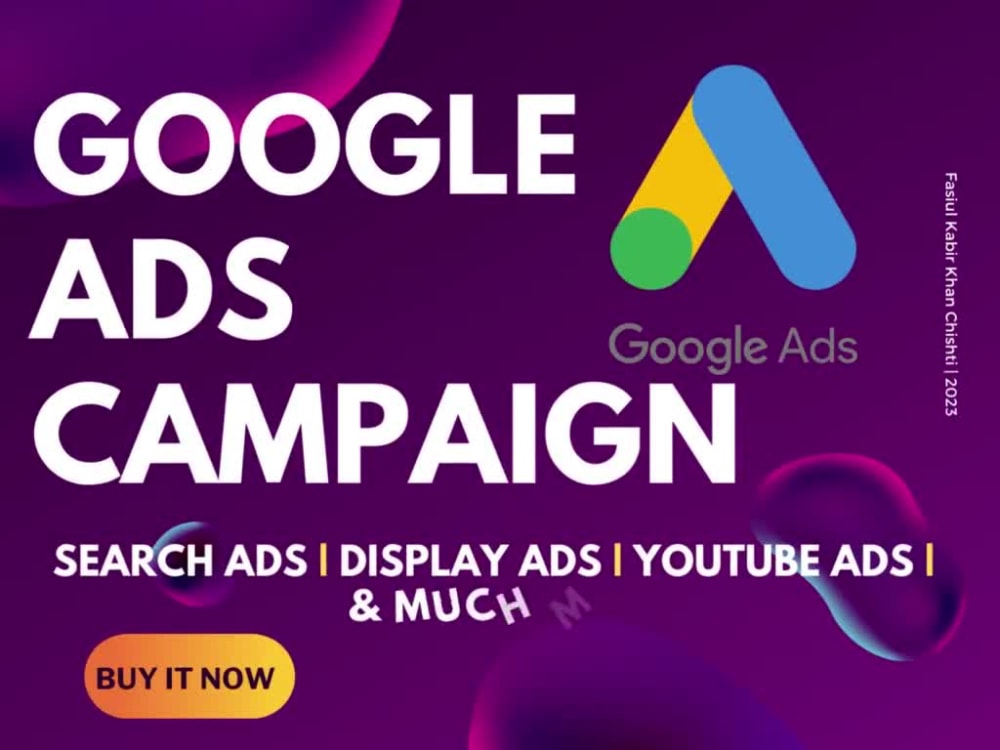 Google ads setup and Google PPC ads campaign for your business | Upwork