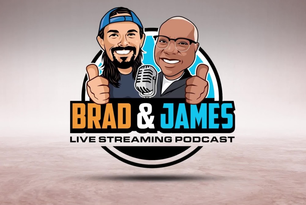 Cartoon caricature art for podcast logo cover design | Upwork