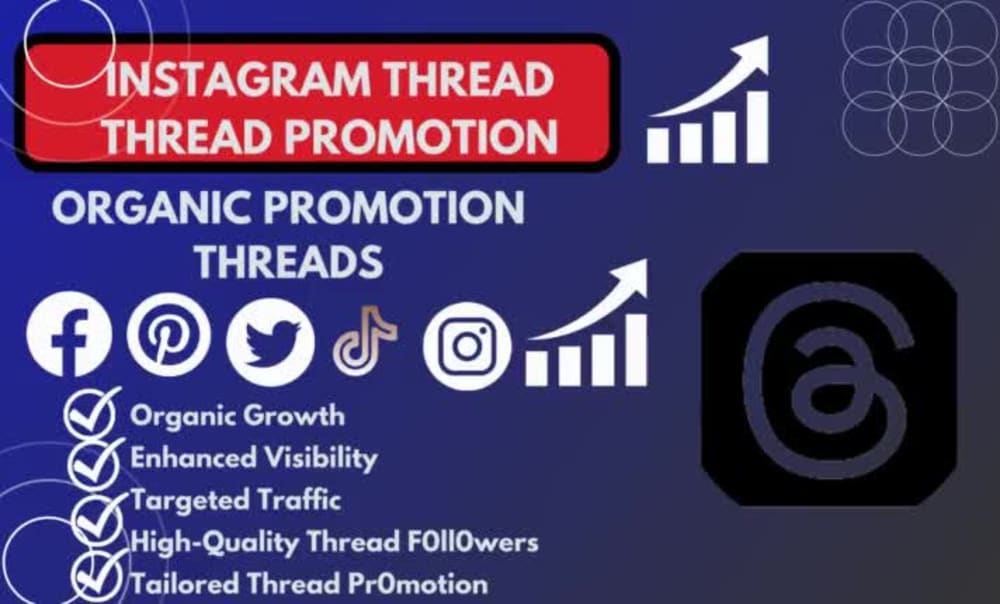 Instagram thread, thread promotion, thread followers | Upwork