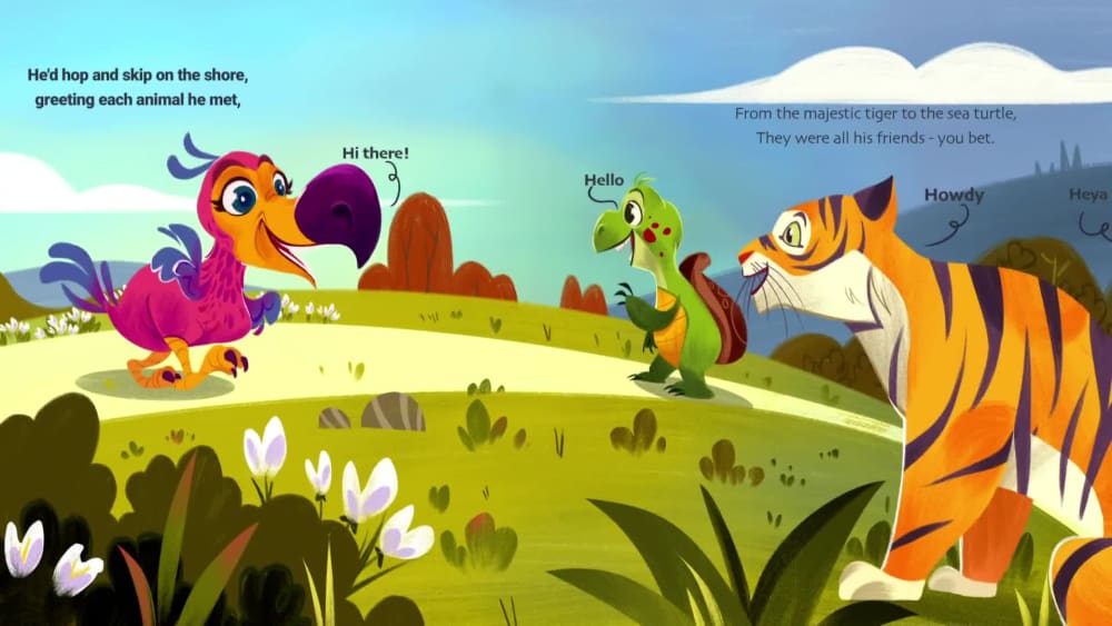 Cute illustrations for children's book and colouring book | Upwork