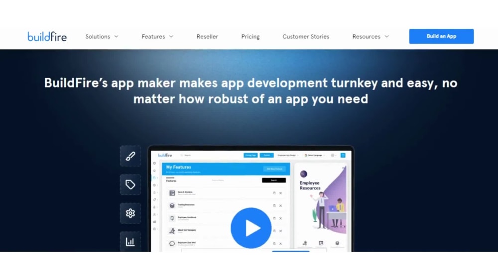 Develop bubble io adalo no-code crm website buildfire saas mvp mobile app | Upwork