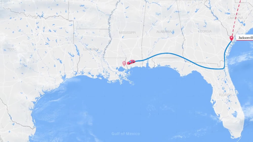 Animated travel map route | Upwork