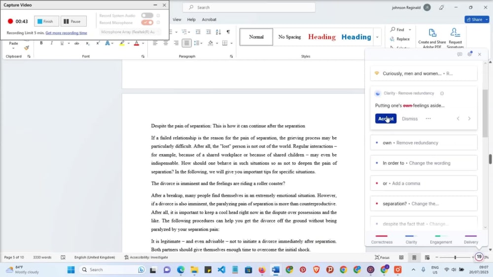 You will revise content that is grammatically correct, logical, and ...