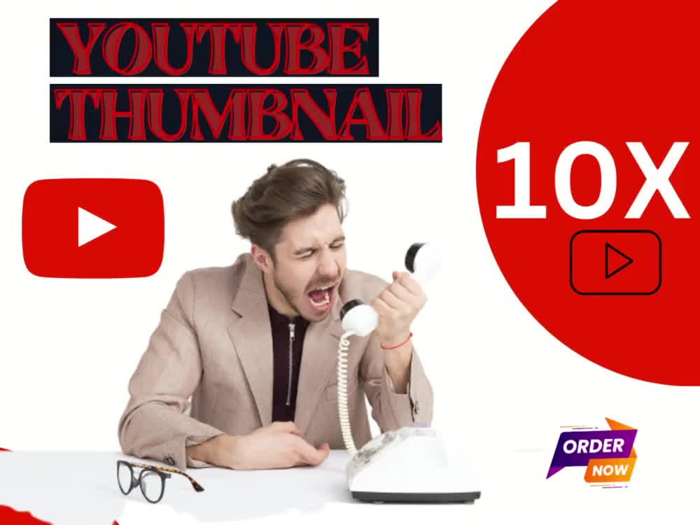 Best youtube thumbnail design eye-catching thumbnail in 24 hours | Upwork