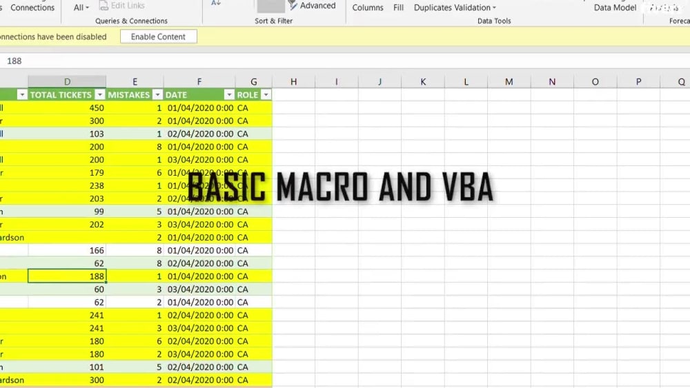 Completed file and video demo if needed for an Excel assignment or project. | Upwork