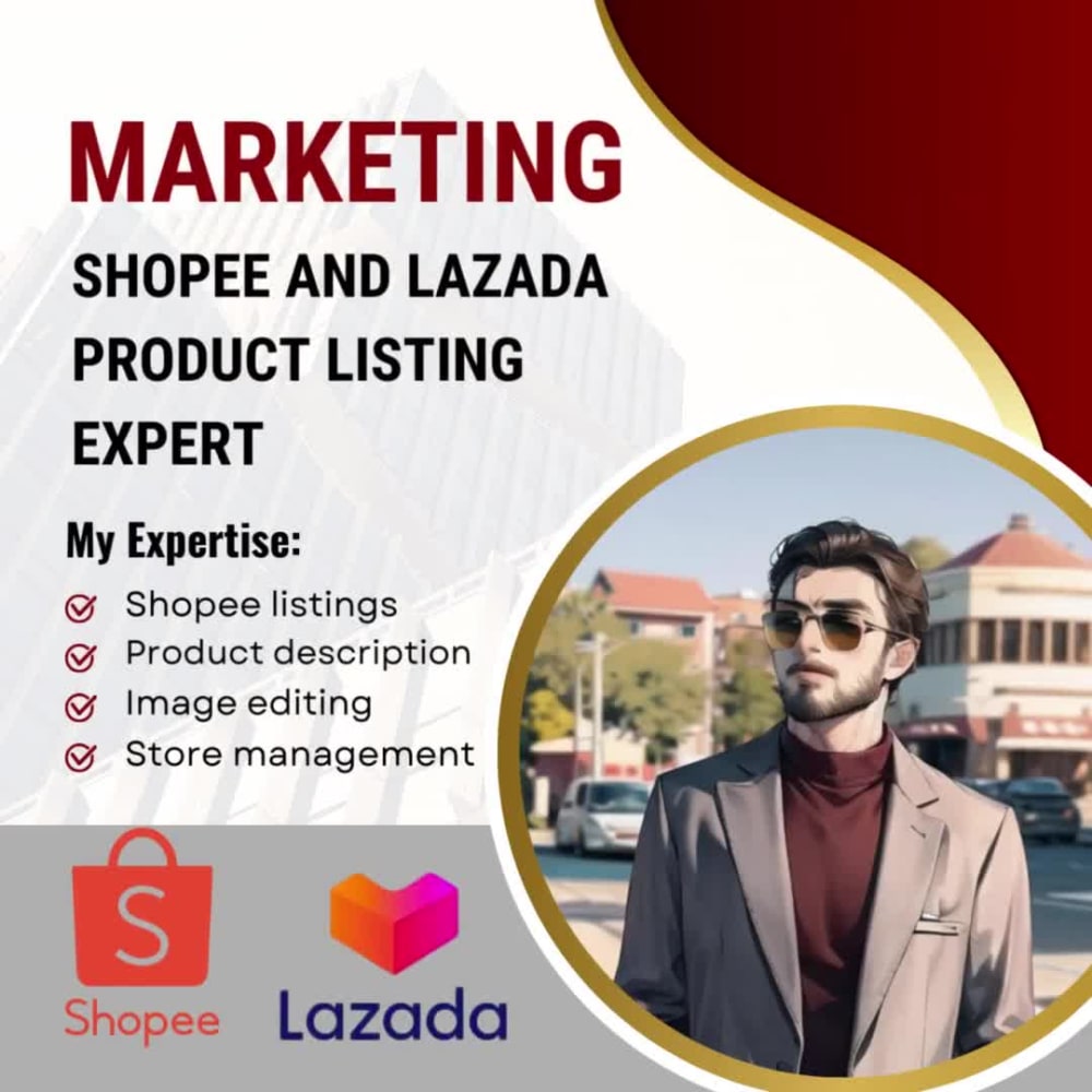 Product listing on Shopee and Lazada and store management | Upwork
