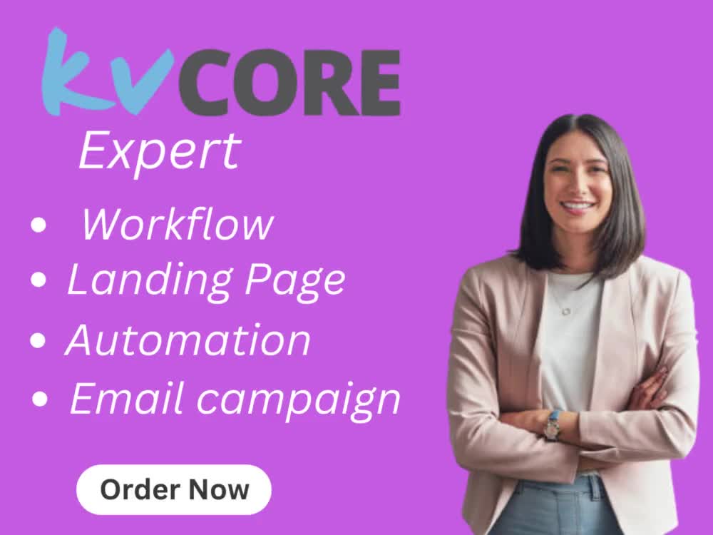 Kvcore virtual assistant, kvcore account, kvcore automation | Upwork