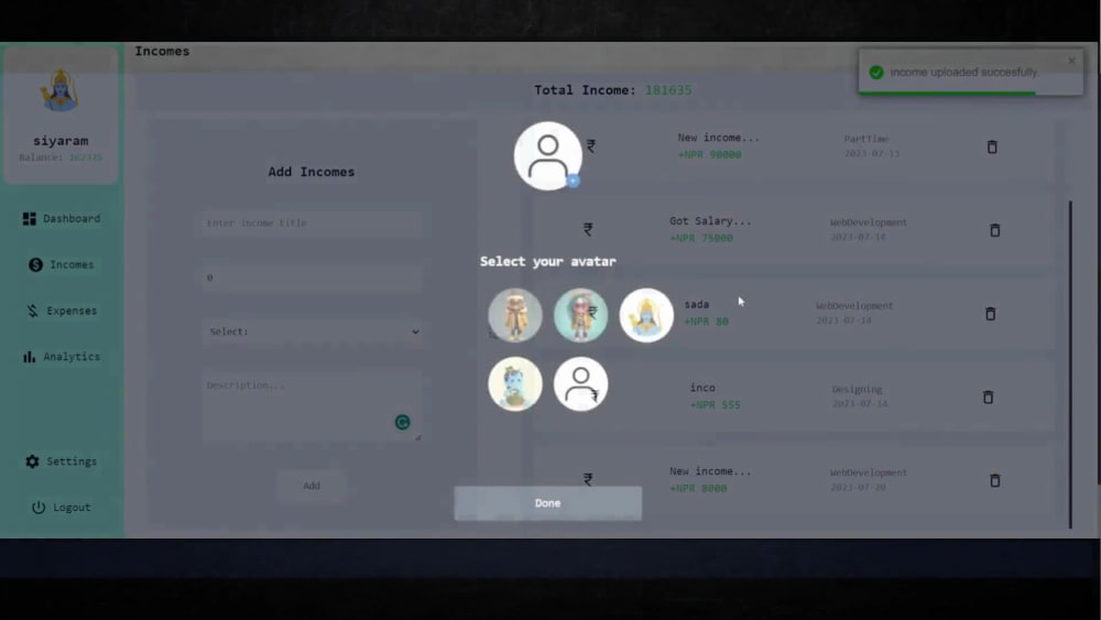 A full stack webapp using next js and tailwind CSS | Upwork