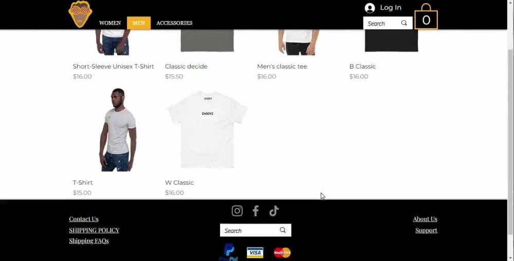 Make your site on Wix, home page design,all other pages that you will ...