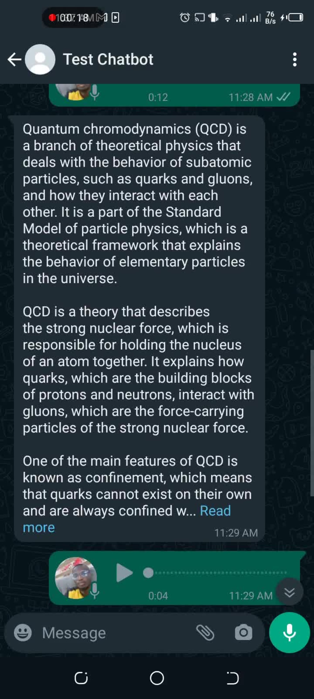 A personalized chatbot solution crafted exclusively for your business. | Upwork