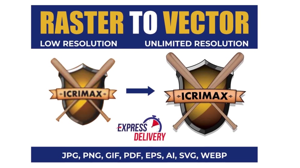 Professionally traced or redrawn vector logos and artwork | Upwork