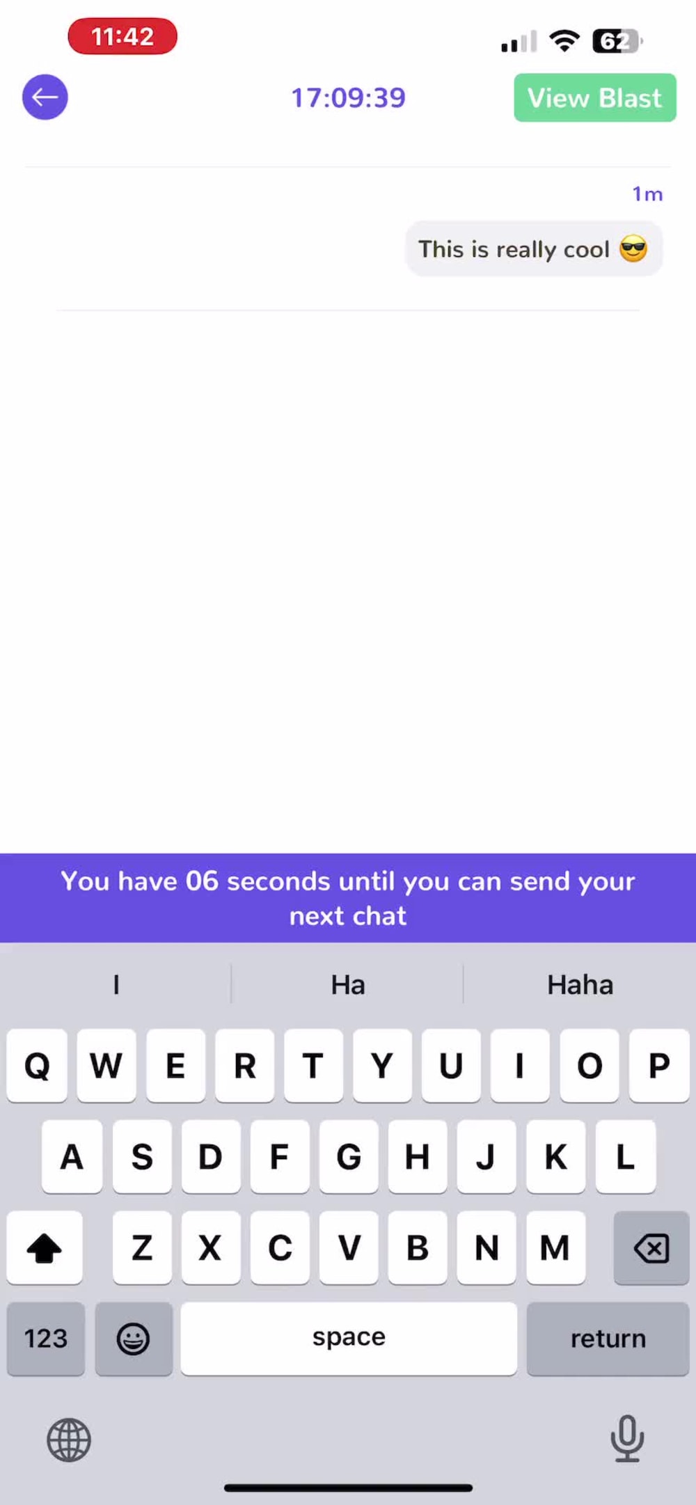 Real-time chat application for iOS & Android | Upwork