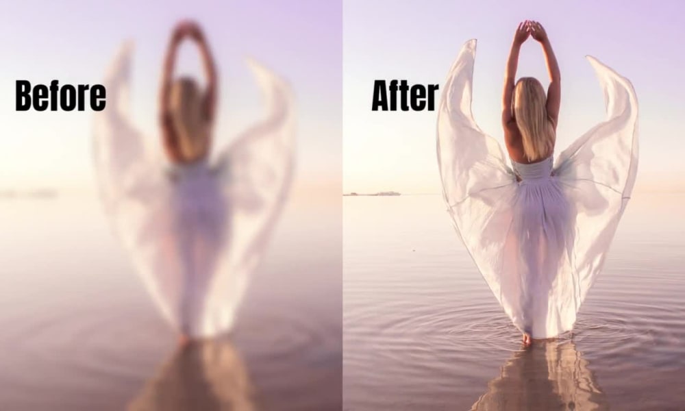 Fix blurry photo, improve image quality, enhance,image upscale ...