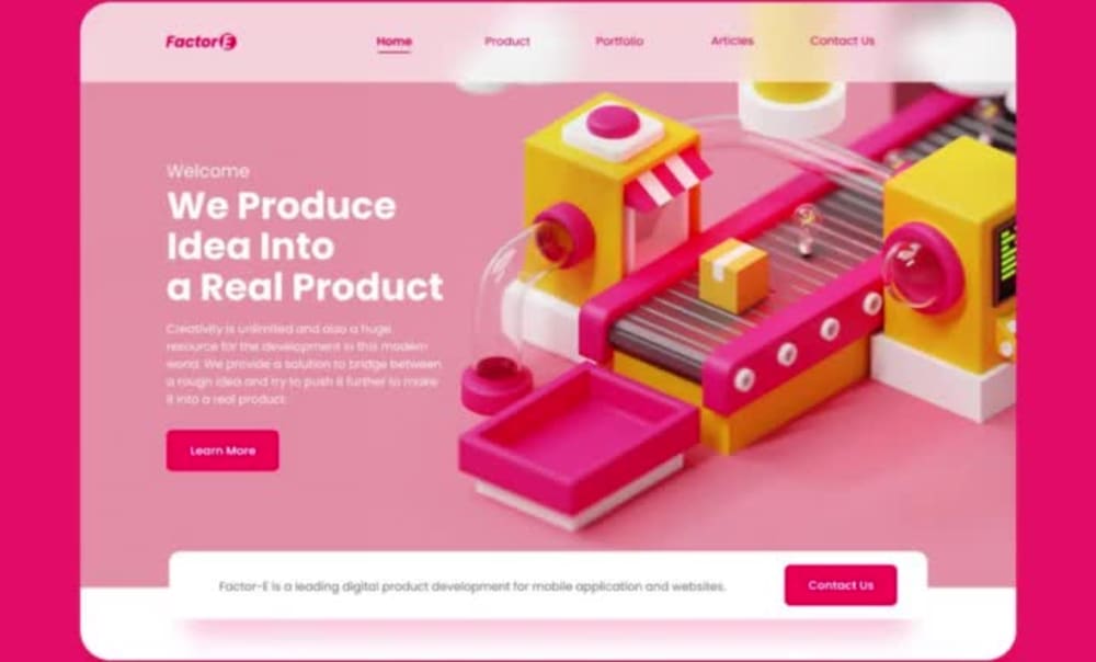 A stunning framer website, framer website design figma to framer ...