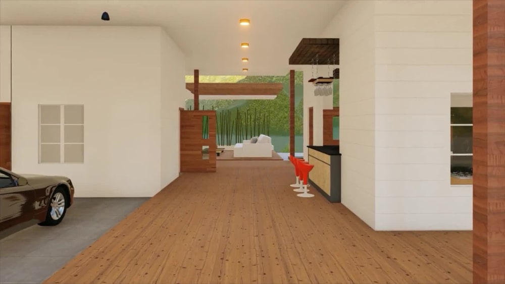 Architectural 2d, 3d house floor plan interior design walkthrough ...