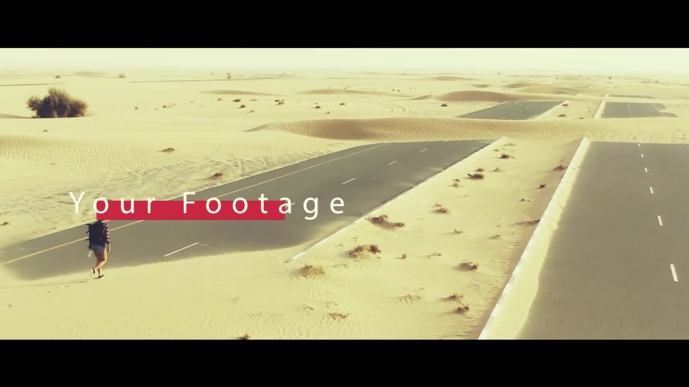 A vlog with cool transitions and effects in a modern style of editing ...