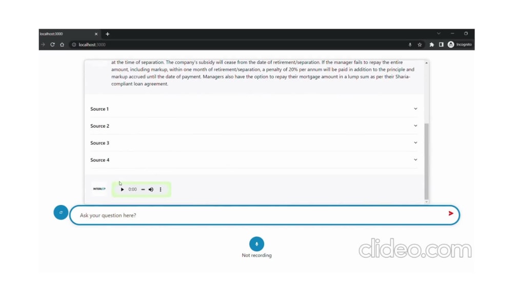 An amazing QA Chatbot | Upwork An amazing QA Chatbot | Upwork