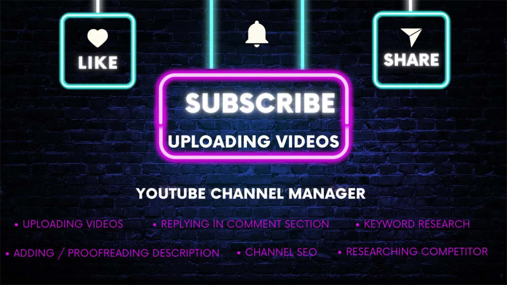 Youtube Channel Management Service | Upwork