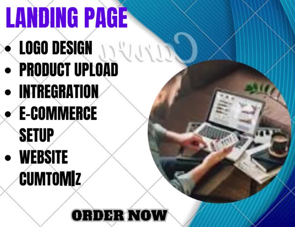 A website design landing page redesign, seo store set up | Upwork