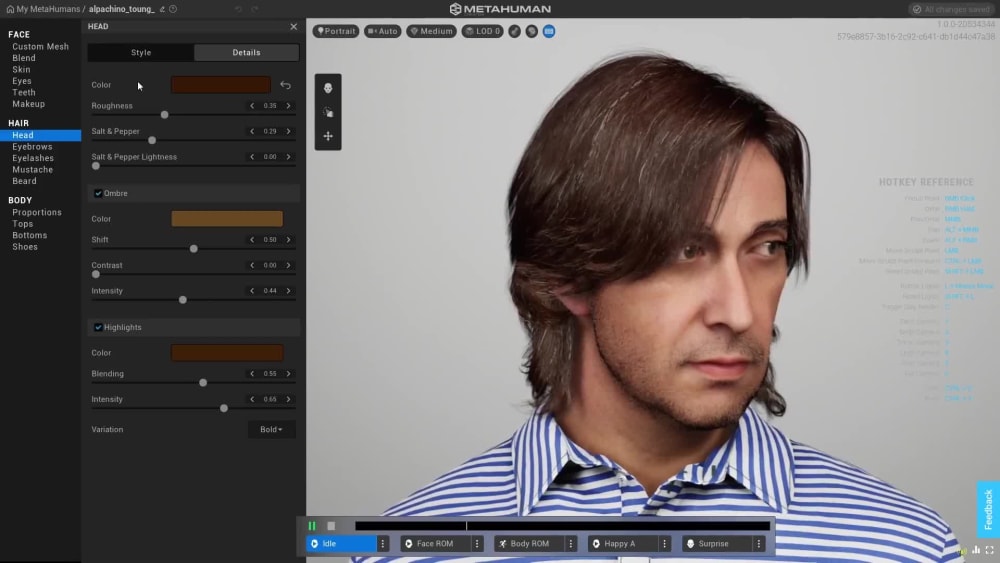 3D Unreal Engine Metahuman Character with Costume Outfit and other Features | Upwork
