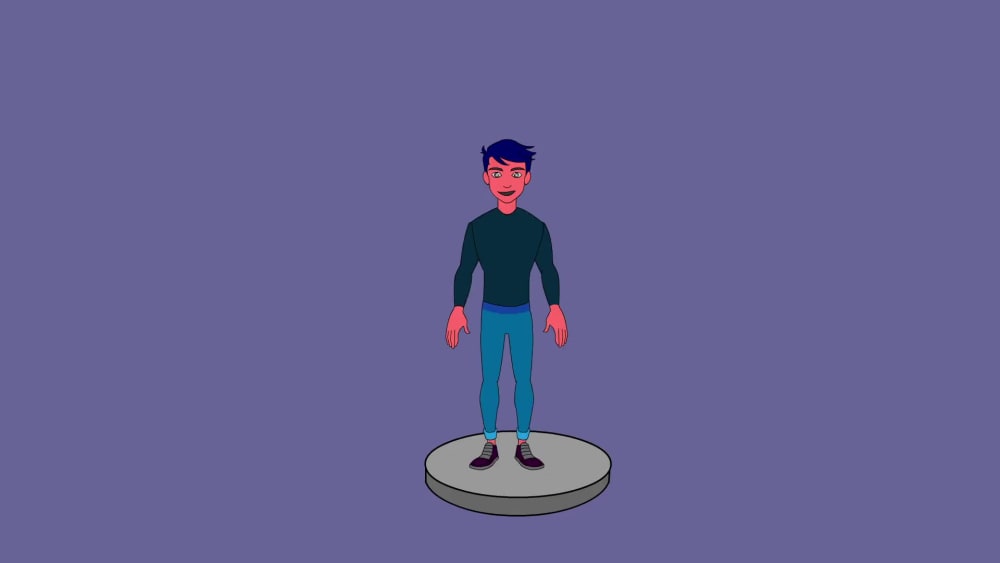 2d Cartoon Character Turnaround Animation | Upwork