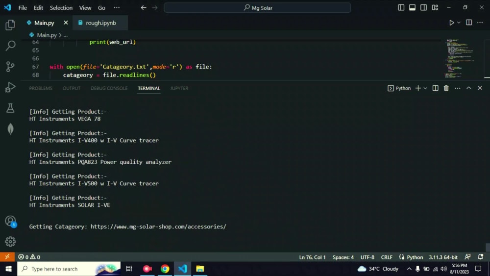 Do Web Scraping Web Automation And Data Mining With Python Upwork